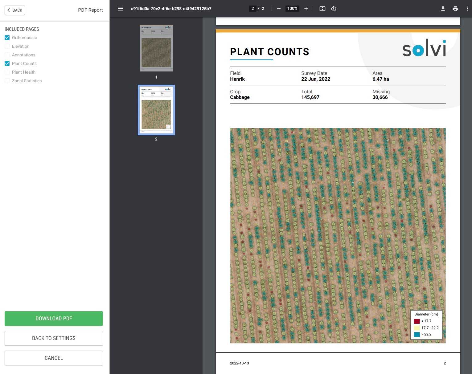 Solvi Blog | The Agronomist’s Time Saver: Drone Plant Counts